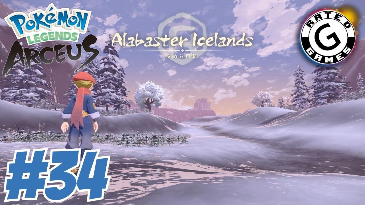 Pokemon Legends: Arceus No Commentary ️ ️ Welcome to Alabaster Icelands ...