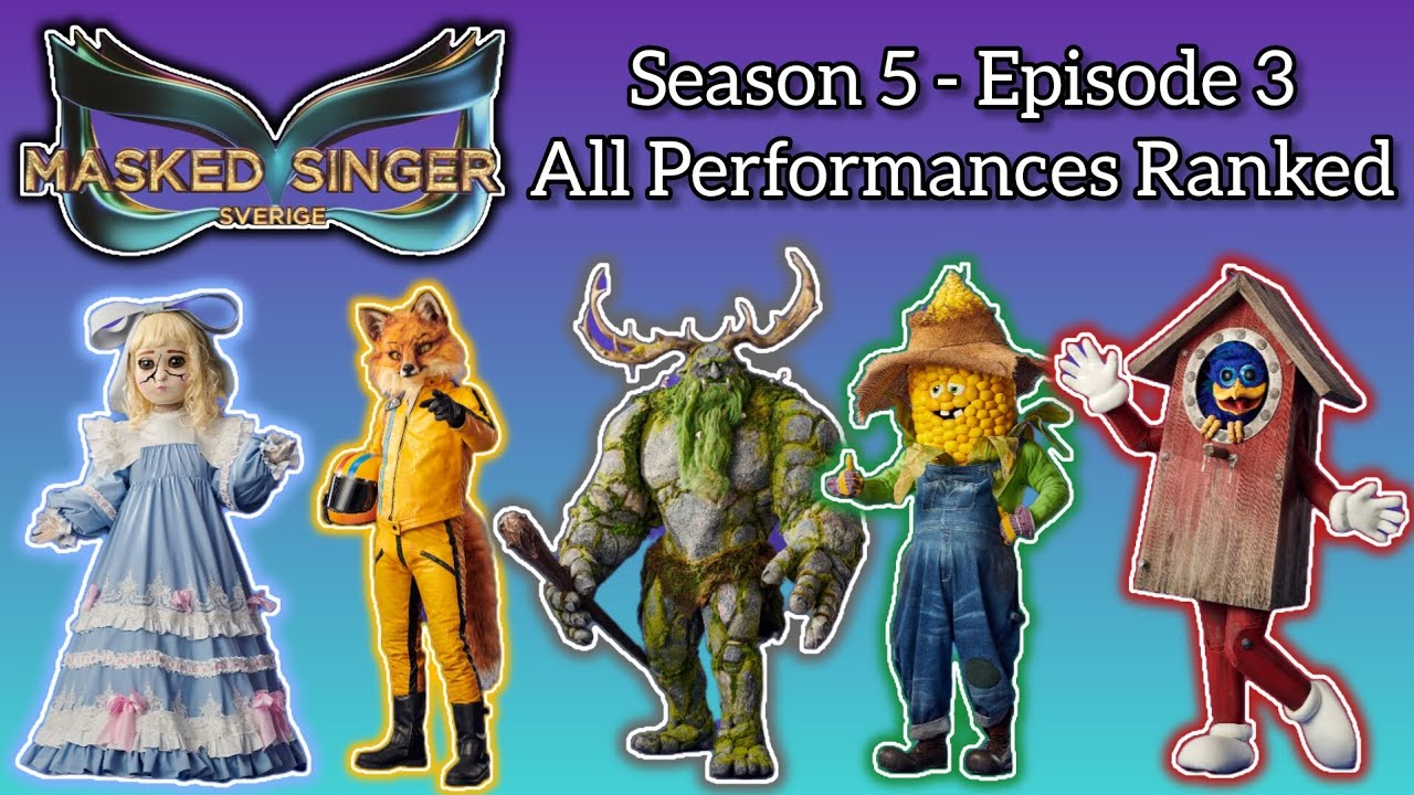 The Masked Singer Sverige | Season 5 - Episode 3 | All Performances ...