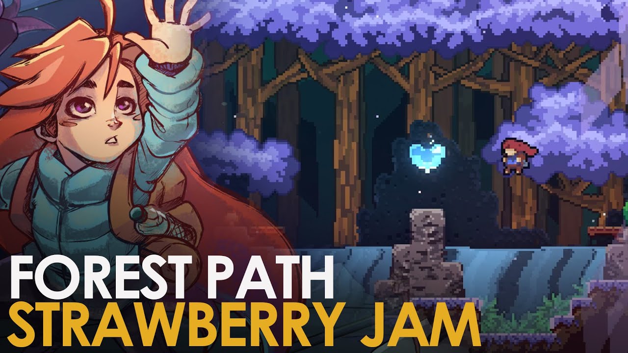 Este MOD de CELESTE es de LO MEJOR || Forest Paht - Strawberry Jam ...