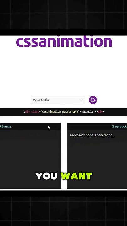 Add CSS Animations to your website easily #cssanimation #htmlcss - YouTube