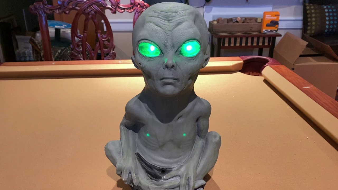 Spirit Halloween Alien Zombie Baby - YouTube