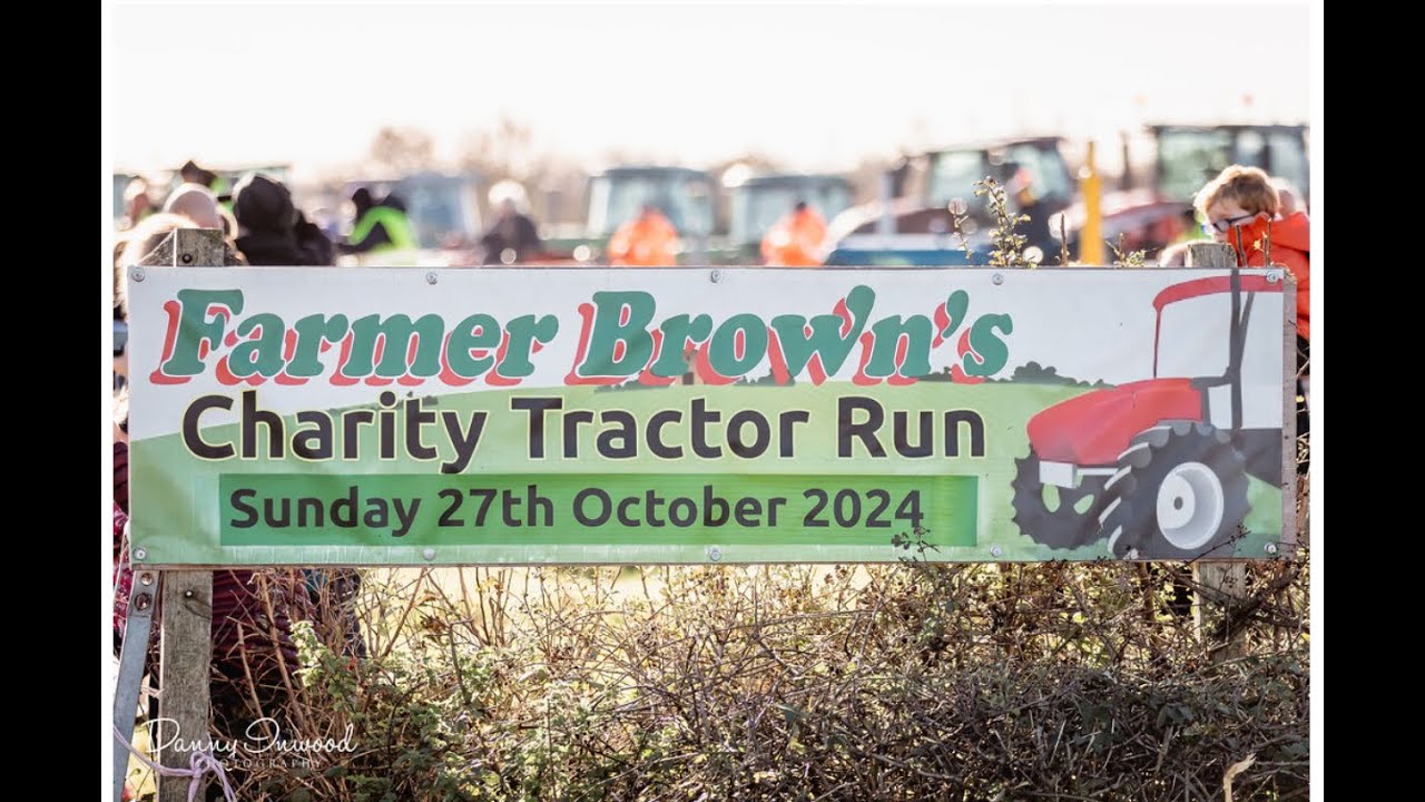 Farmer Browns Tractor Run 2024 - YouTube