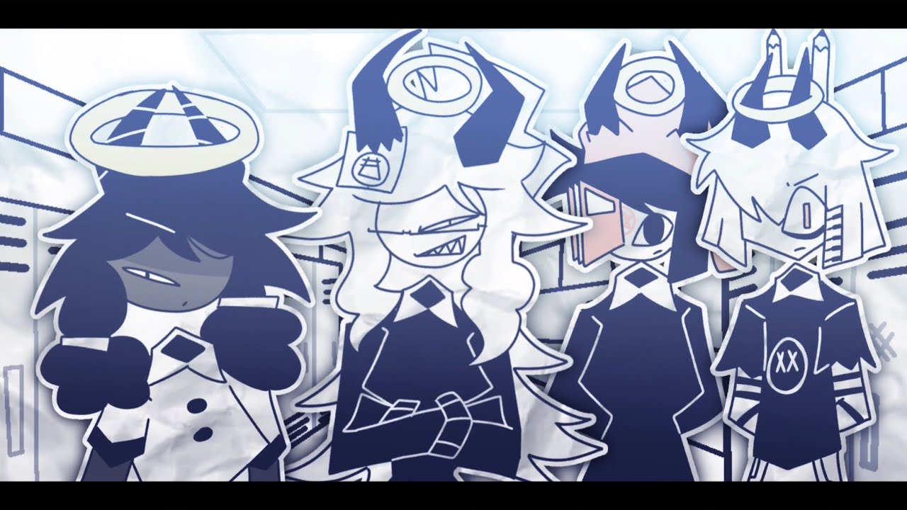 Basics in Behavior [Black] [FULL SONG] | Satanic AU - YouTube