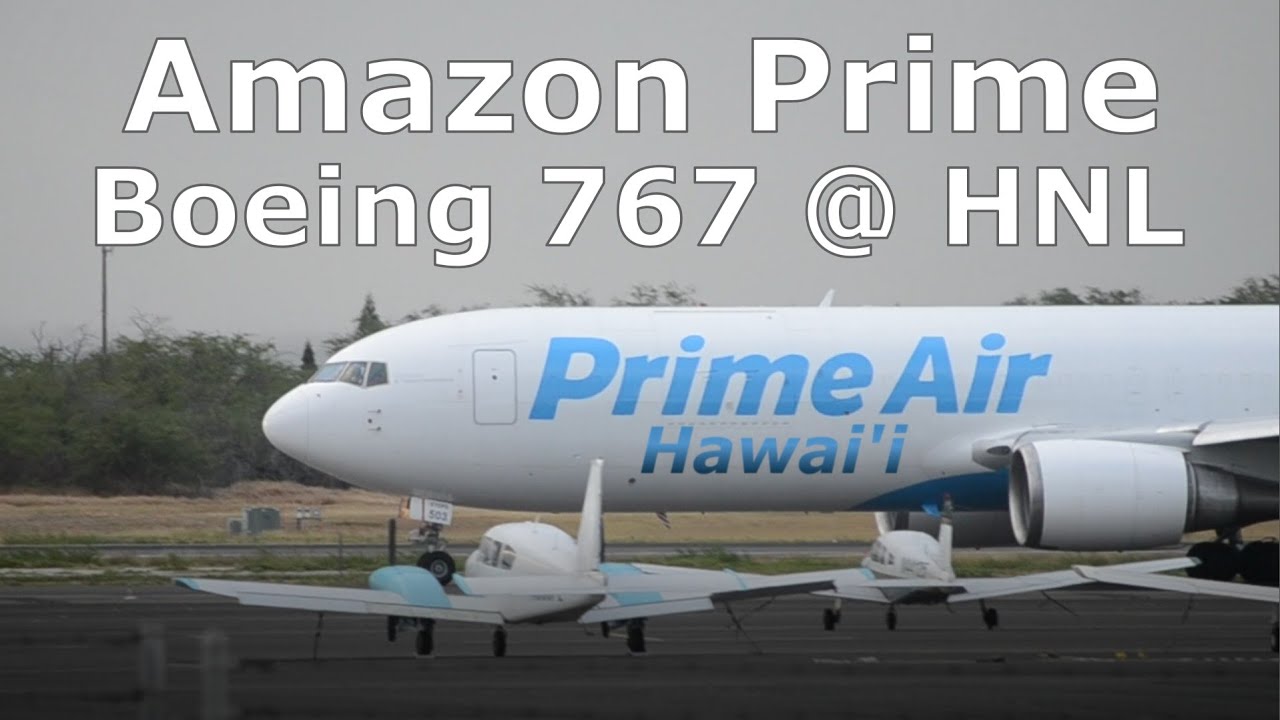 PRIME AIR Boeing 767 Departs Honolulu Airport | Plane Spotting - YouTube