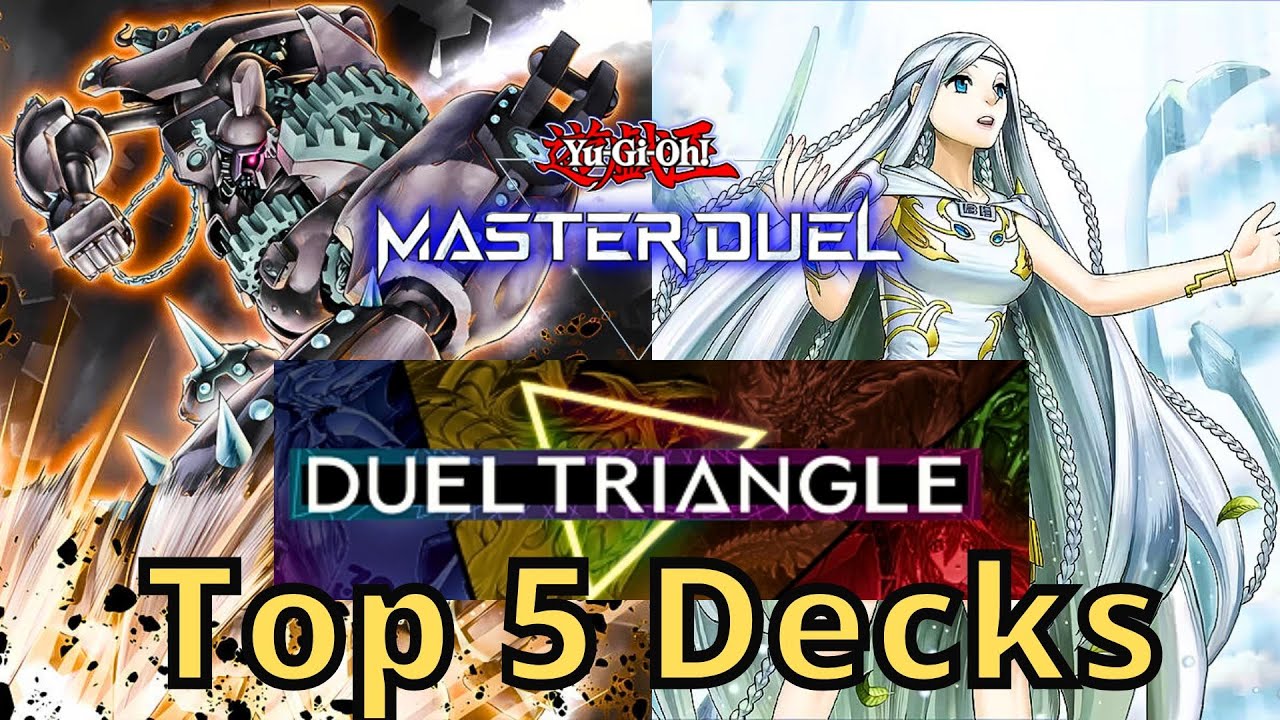 TOP 5 DECKS | Duel Triangle Festival in Yu-Gi-Oh! Master Duel! - YouTube
