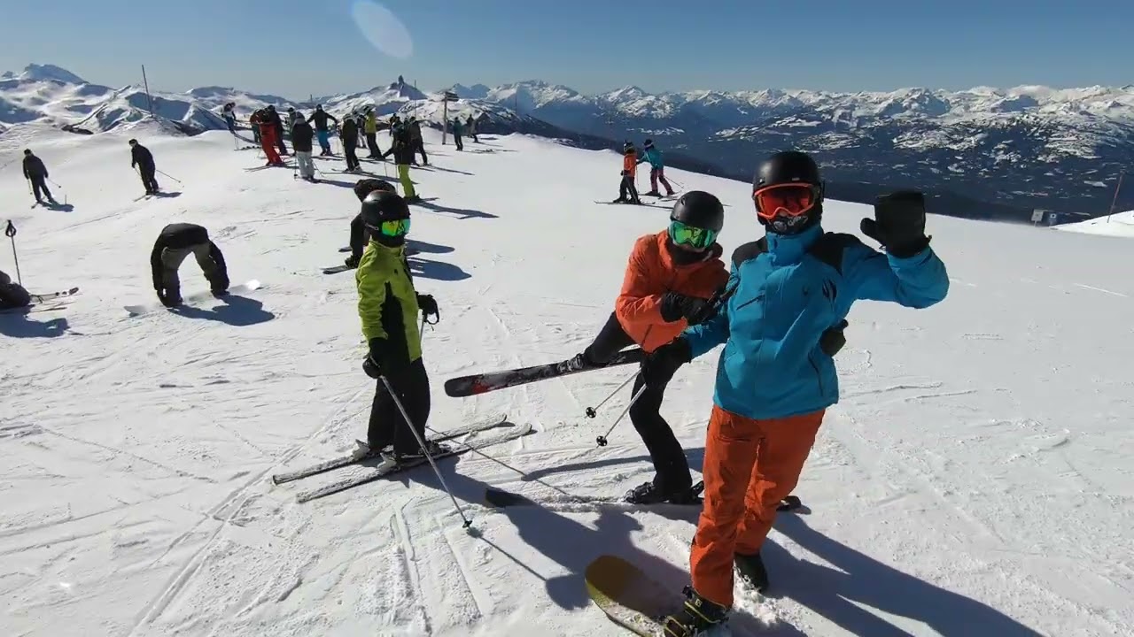 Peak Express Chair lift - Whistler - YouTube