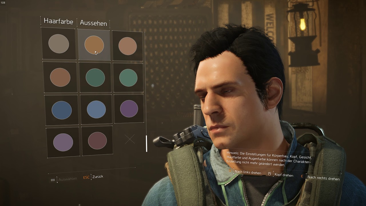 Tom Clancy's The Division 2 Character Creation Tool HQ - YouTube