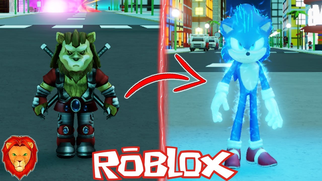 ROBLOX pero NOS TRANSFORMAMOS EN SONIC 2 LA PELICULA EN ROBLOX | ROBLOX ...