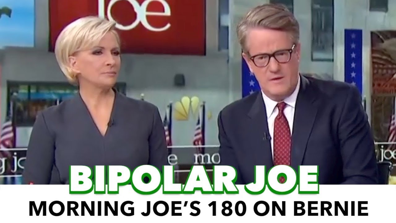Morning Joe Pulls A Complete 180 On Bernie Sanders - YouTube