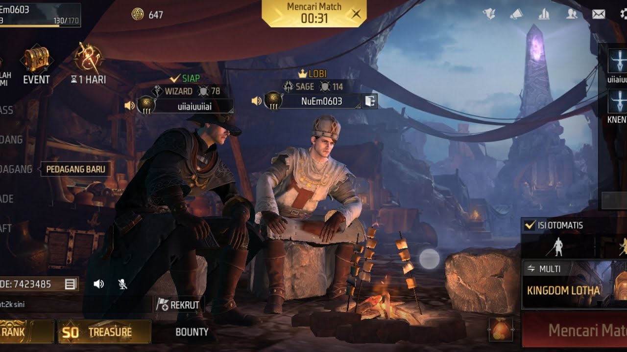 (part 2) kita lanjutin main game tarung ini. maaf kalo ada keributan ...