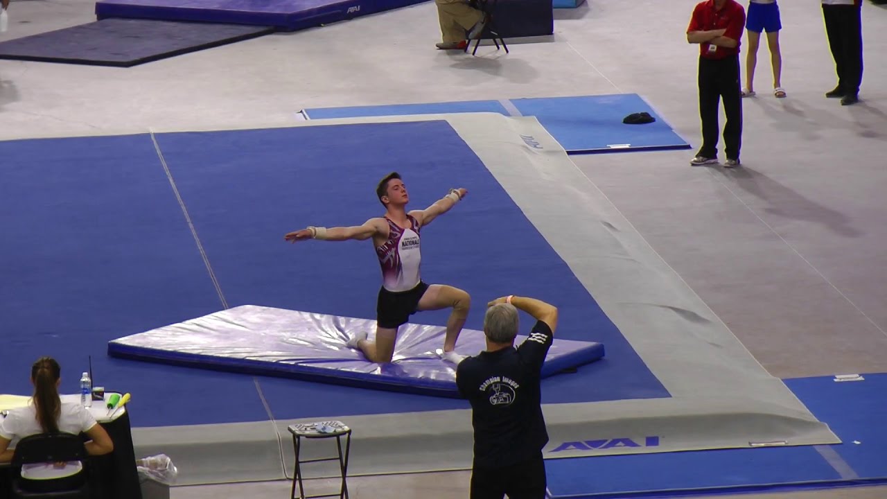 Taylor Burkhart - 2017JO Nationals - Level 9 JE - YouTube