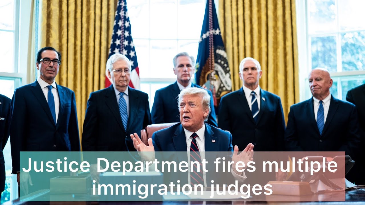 DOJ Fires Immigration Judges Amid Crisis - YouTube