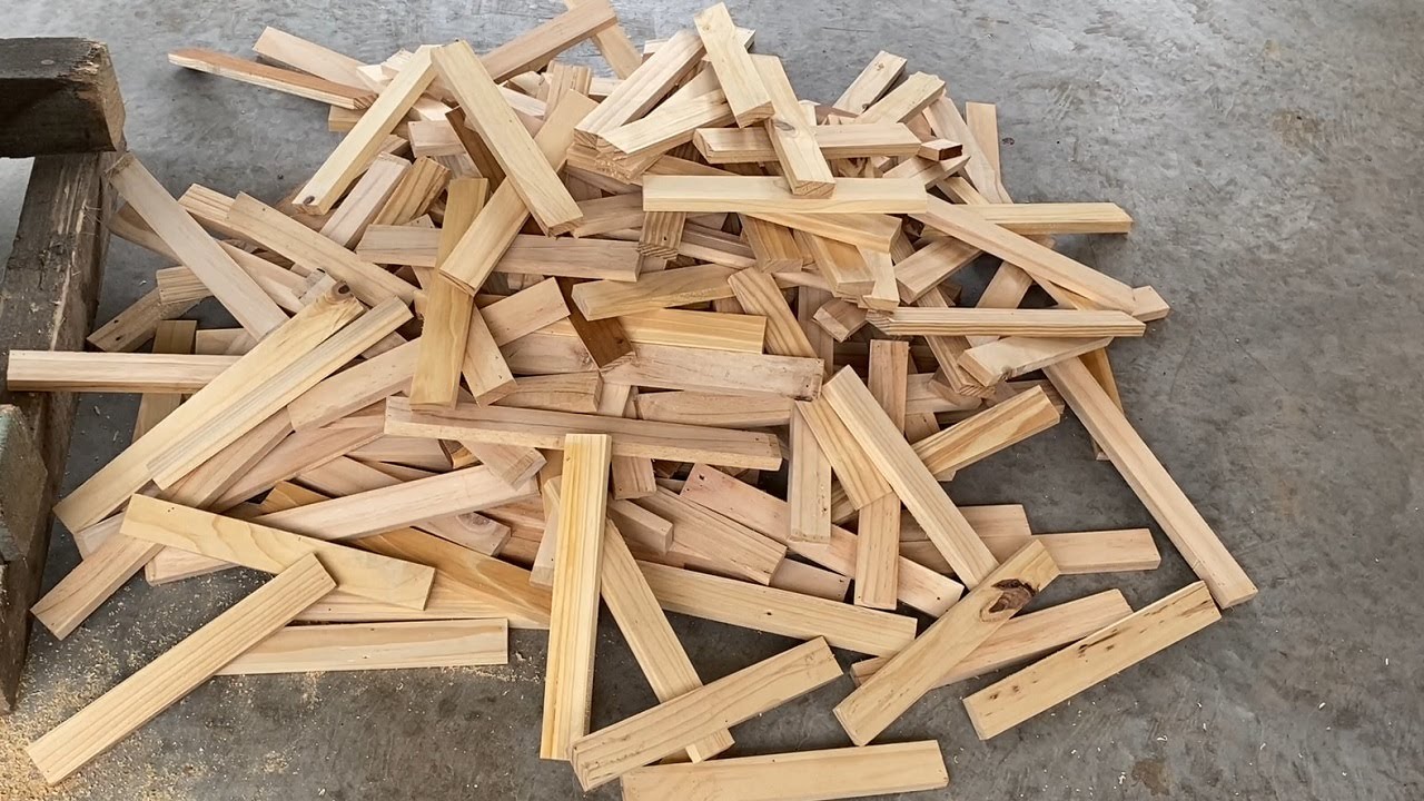 Innovative Woodworking: Transforming Scrap into a Stunning Custom Table ...