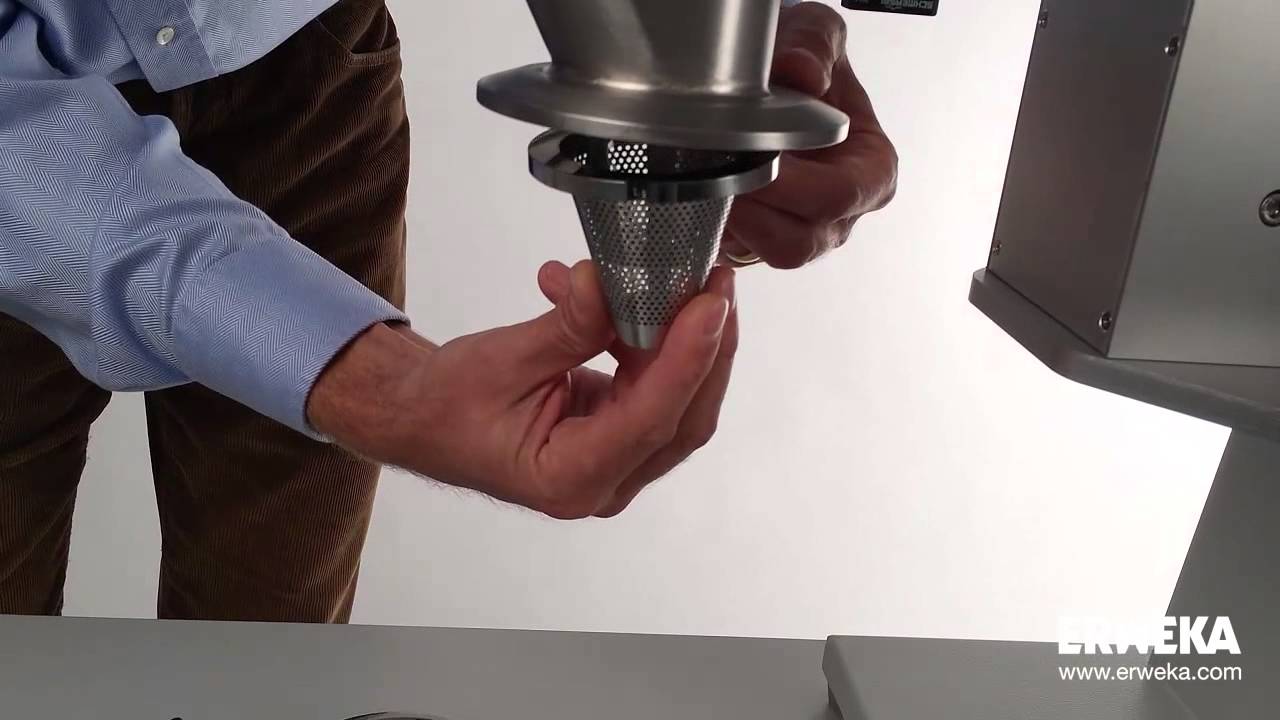 ERWEKA All-Purpose motor with Conical Mill CM60 - YouTube