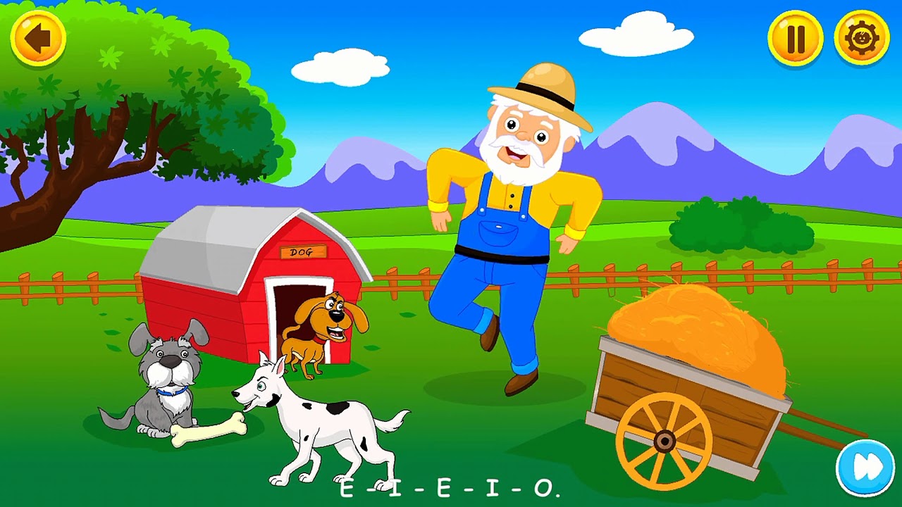 Old Macdonald had a farm Itsy Bitsy Spider smartkids App IOS Childrens ...
