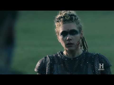 Vikings 5x10 Lagertha kills Astrid