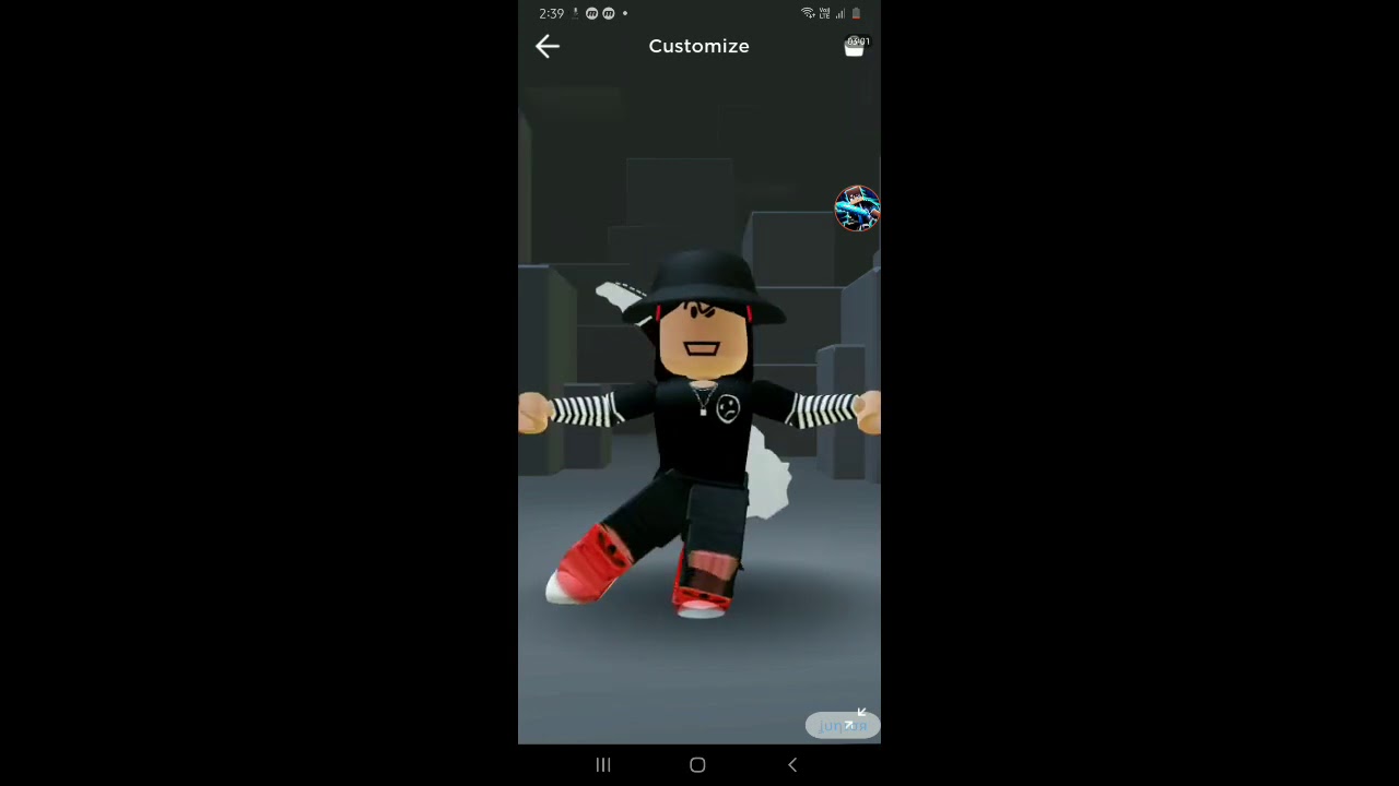 Short Roblox avatar transition - YouTube