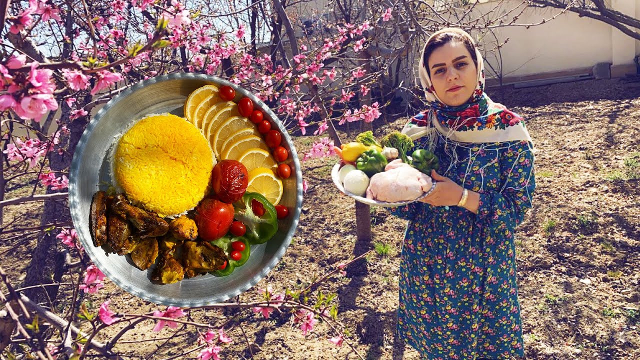 nomadic life style - joojeh kebab ( traditional iranian food ...