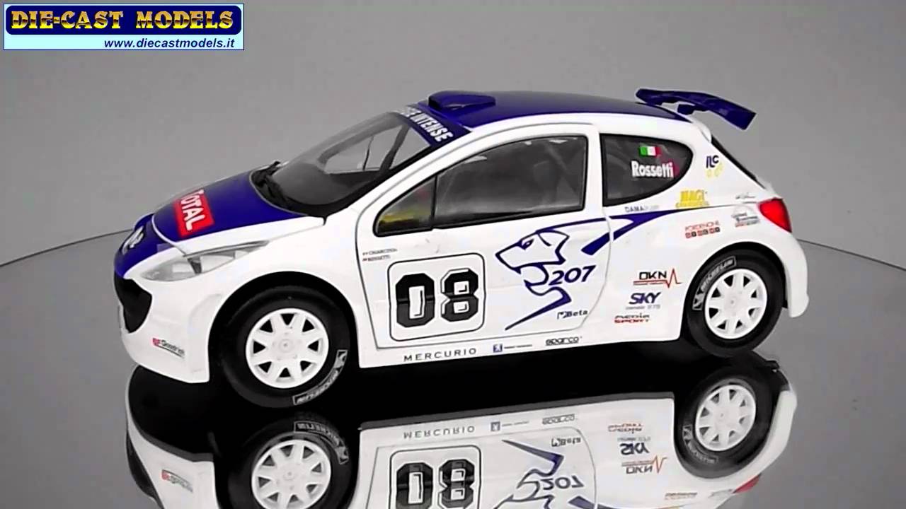 Peugeot 207 Super 2000 Total 08 - 1:24 - Motorama - YouTube