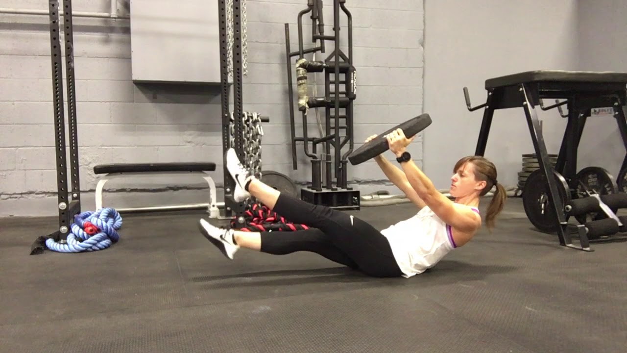 Flutter Kicks Weighted with a Plate - YouTube