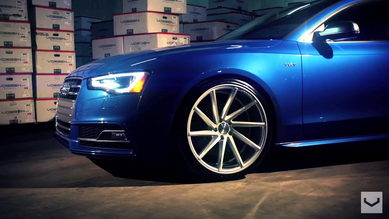 Audi S5 Vossen CVT Directional Wheels Rims - YouTube