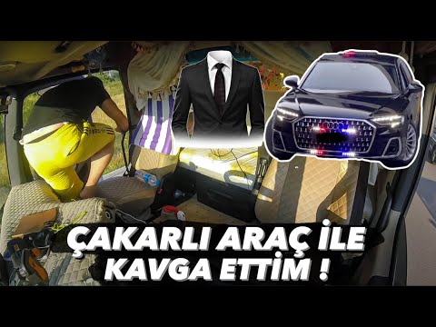 ÇAKARLI ARAÇ İLE KAVGA ETTİM ! / KAZA GELİYORUM DEDİ…!