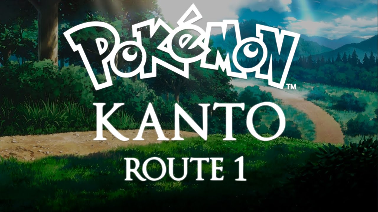 Route 1, The Beginning Of The Champions | Pokémon Relax Music and ...