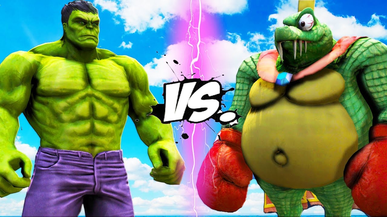 THE HULK VS KING K. ROOL - EPIC BATTLE - YouTube
