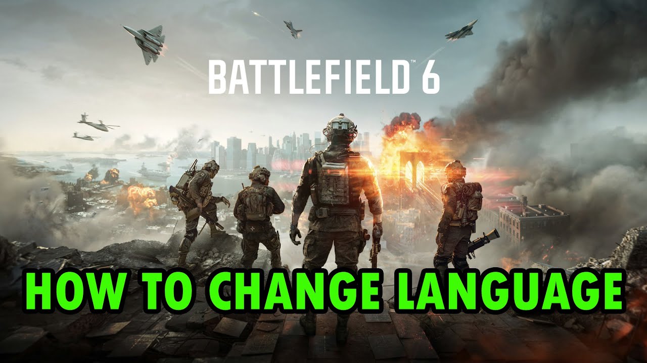 How To Change Language In Battlefield 6 - YouTube