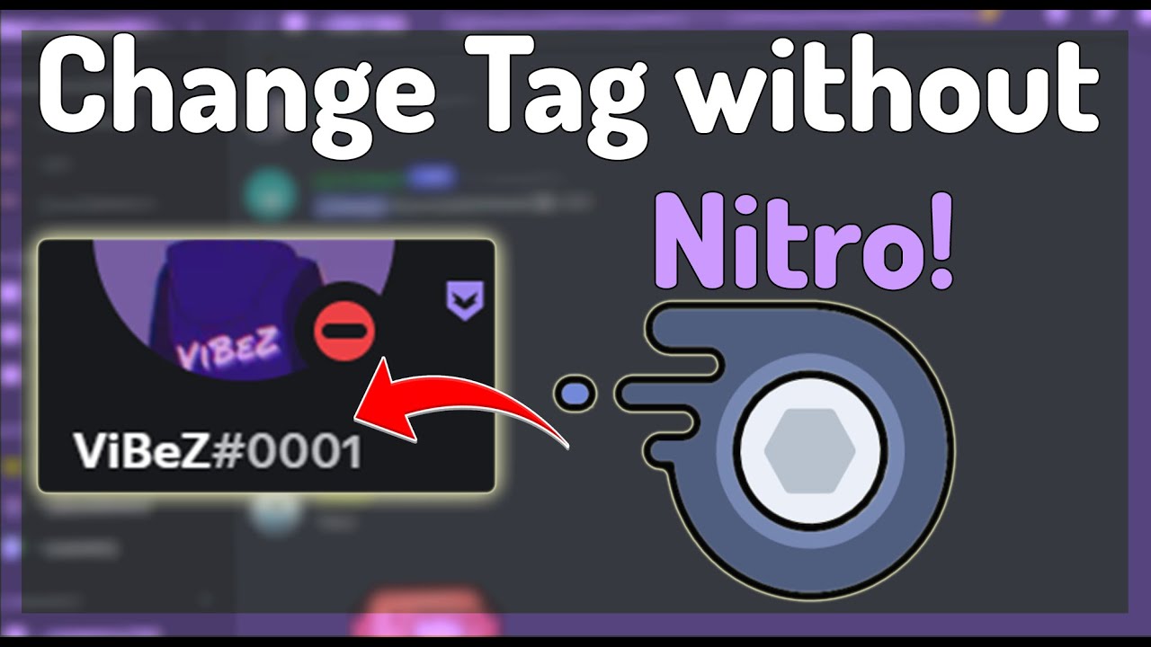 How to change your discord tag WITHOUT Discord Nitro! - YouTube