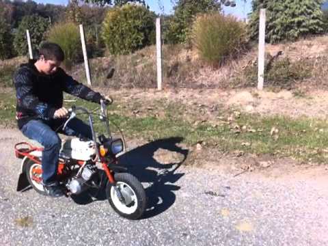 Mini Riga motorkerékpár tesztje a kocsmacsapáson (with english ...