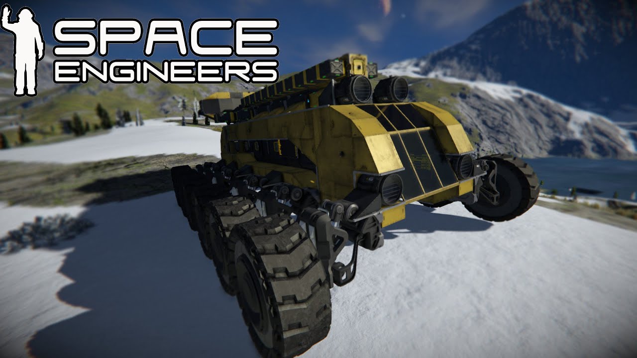 Planetary Mining Ship | Space Engineers | - NEF-18 - | - YouTube