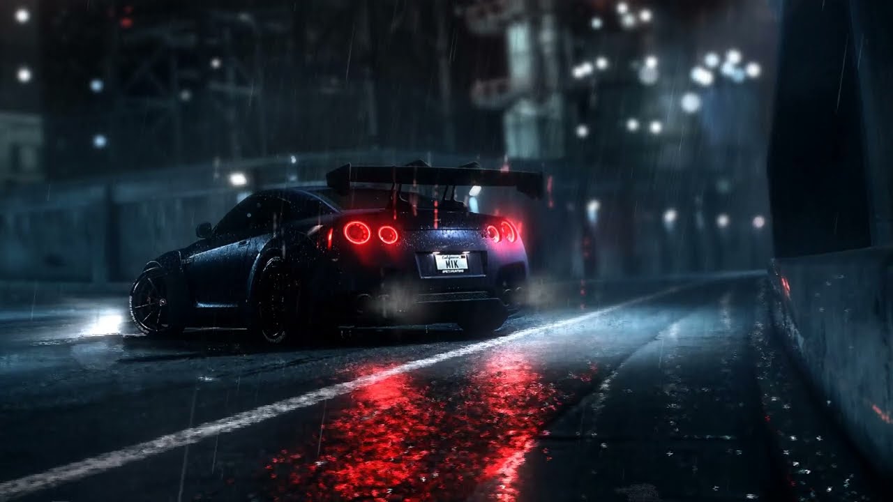 Wallpaper Engine - Nissan GTR - Rain - Night [1440p] - YouTube