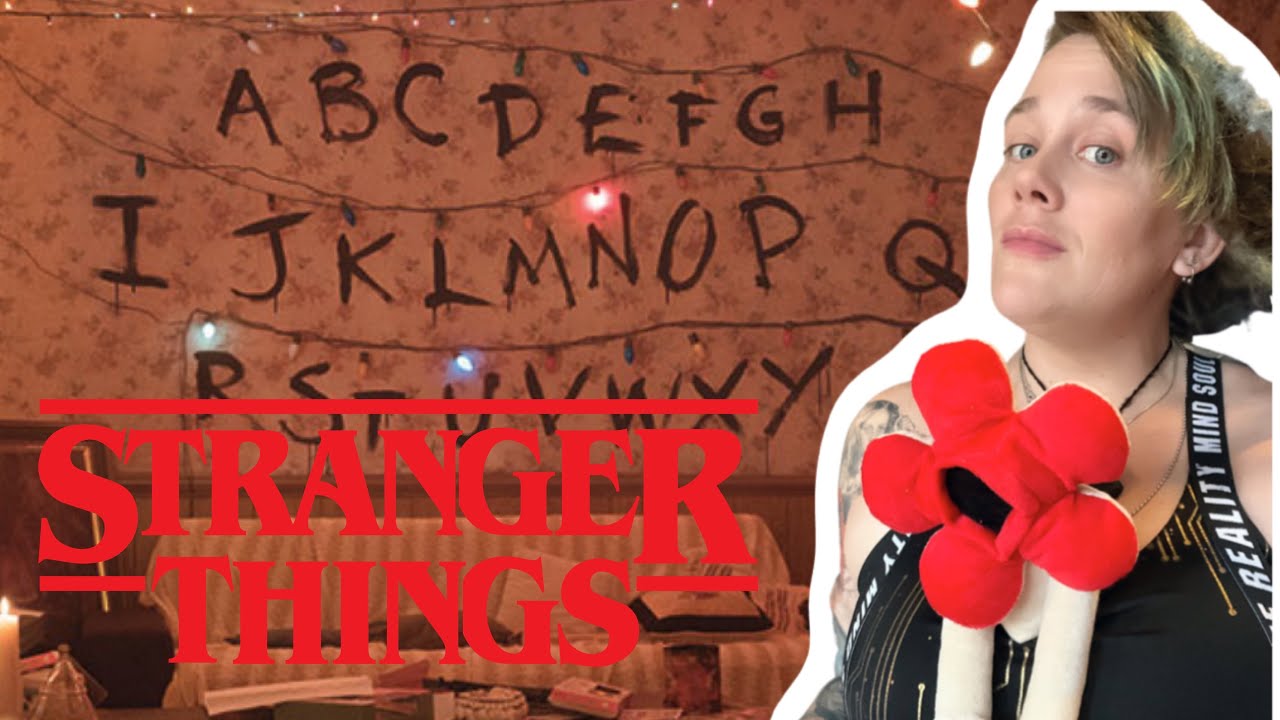 Stranger Things Alphabet Wall - YouTube