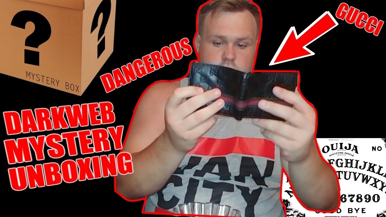 BUYING A MYSTERY BOX OFF THE DEEP DARK WEB (SCARY) - YouTube