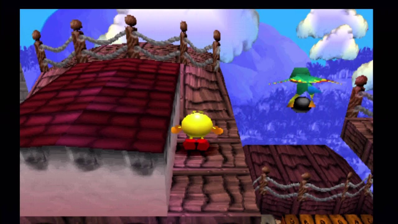 PS1 Game: Pacman World 20Th Anniversary JP Version P1 - YouTube