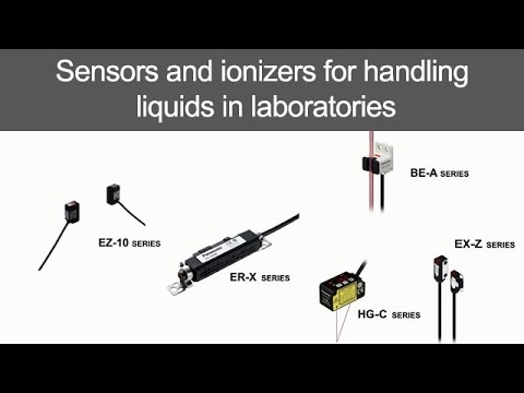 Sensors and ionizers for handling liquids in laboratories - YouTube