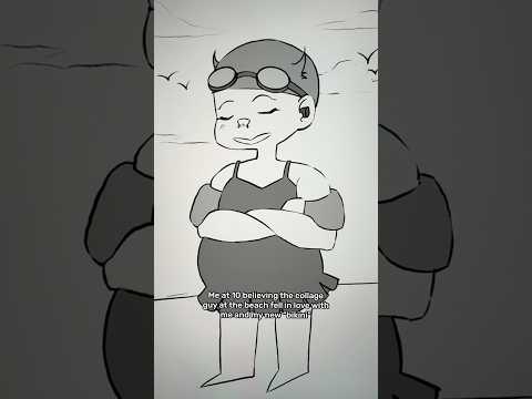 I know they all fancied my new bikini 😌 #art #animatin #drawing #shorts #short #memes #fyp