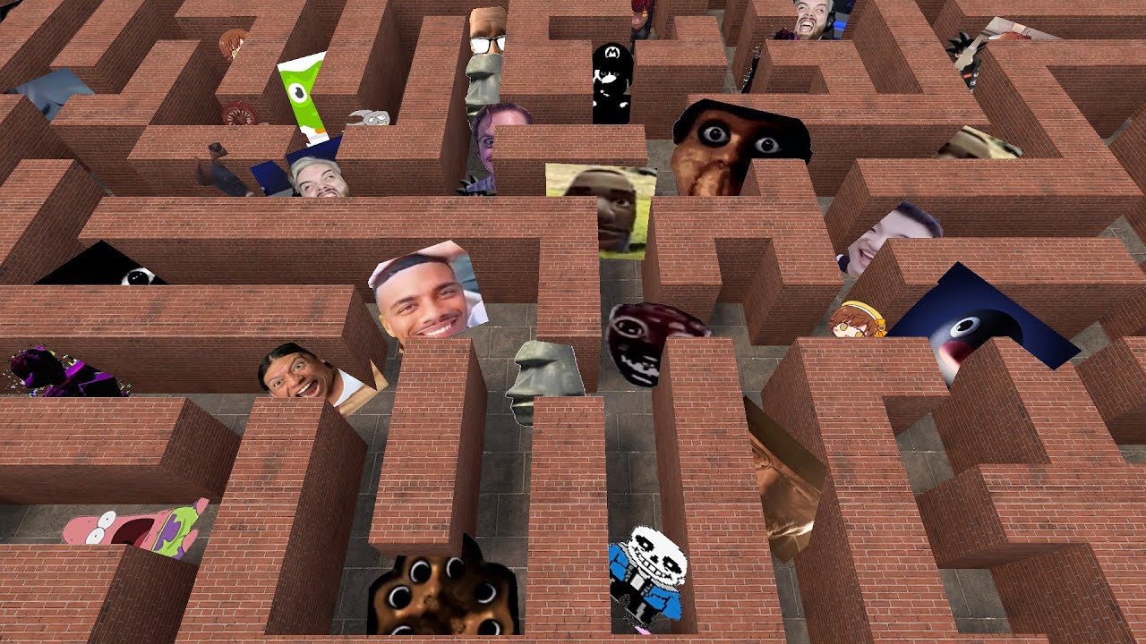 Nico's Nextbots Maze ! - YouTube