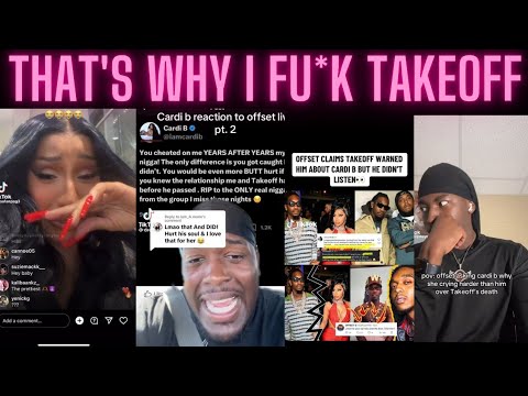 OFFSET IS GOING OFF ON CARDI B. SISTER GAVE HIM WAT TO GET BACK AT HER ...