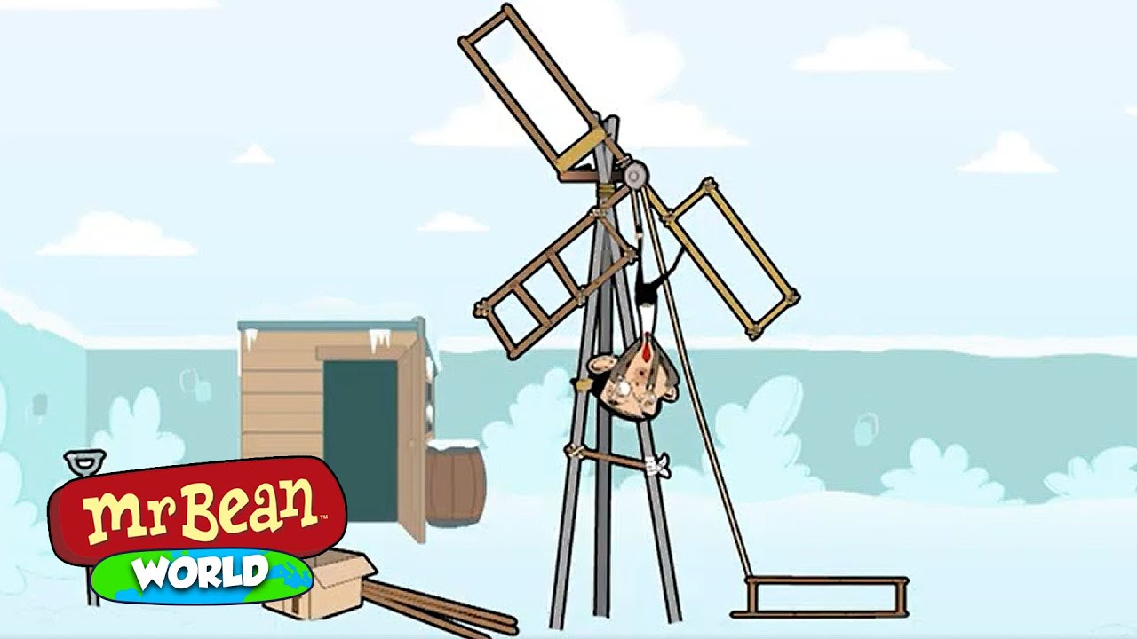 Mr Bean's Wind Powered Woe! | Mr Bean Animated Cartoons | Mr Bean World ...