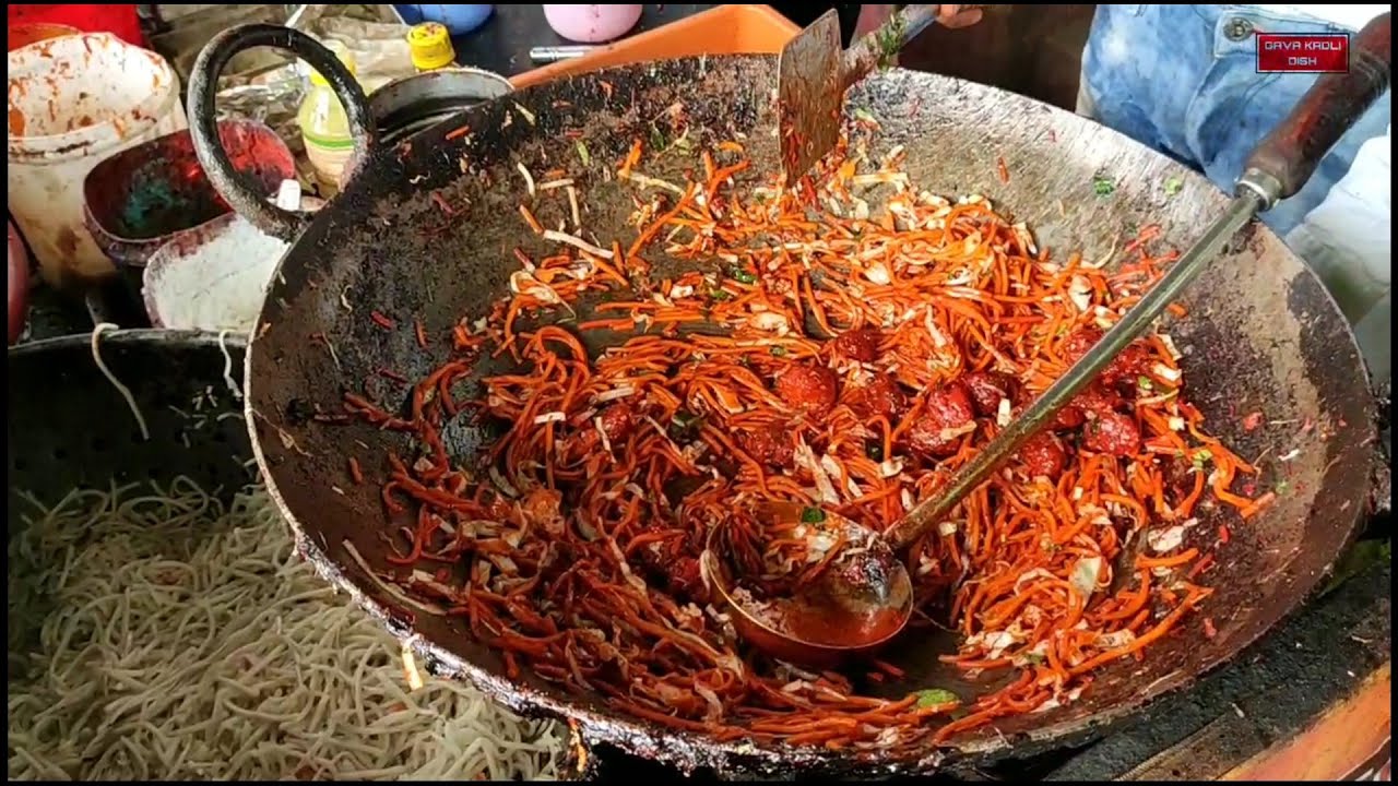 Famous Noodles Manchurian Rice (Warud) Amravati | Indian food market ...