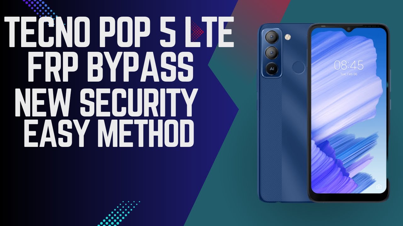Year 2024 Tecno BD4a Tecno Pop 5 LTE Frp Bypass New Security - YouTube