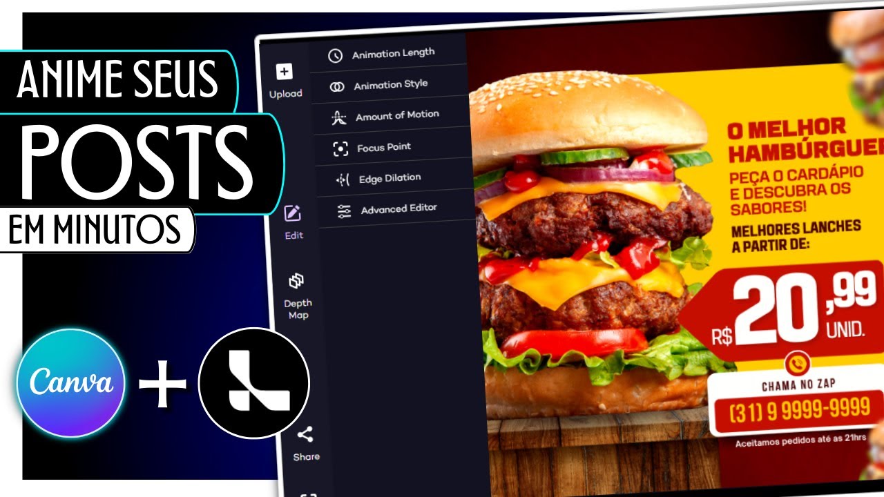 🔥Ferramenta INCRÍVEL para Animar Posts e Imagens [Online e Grátis ...