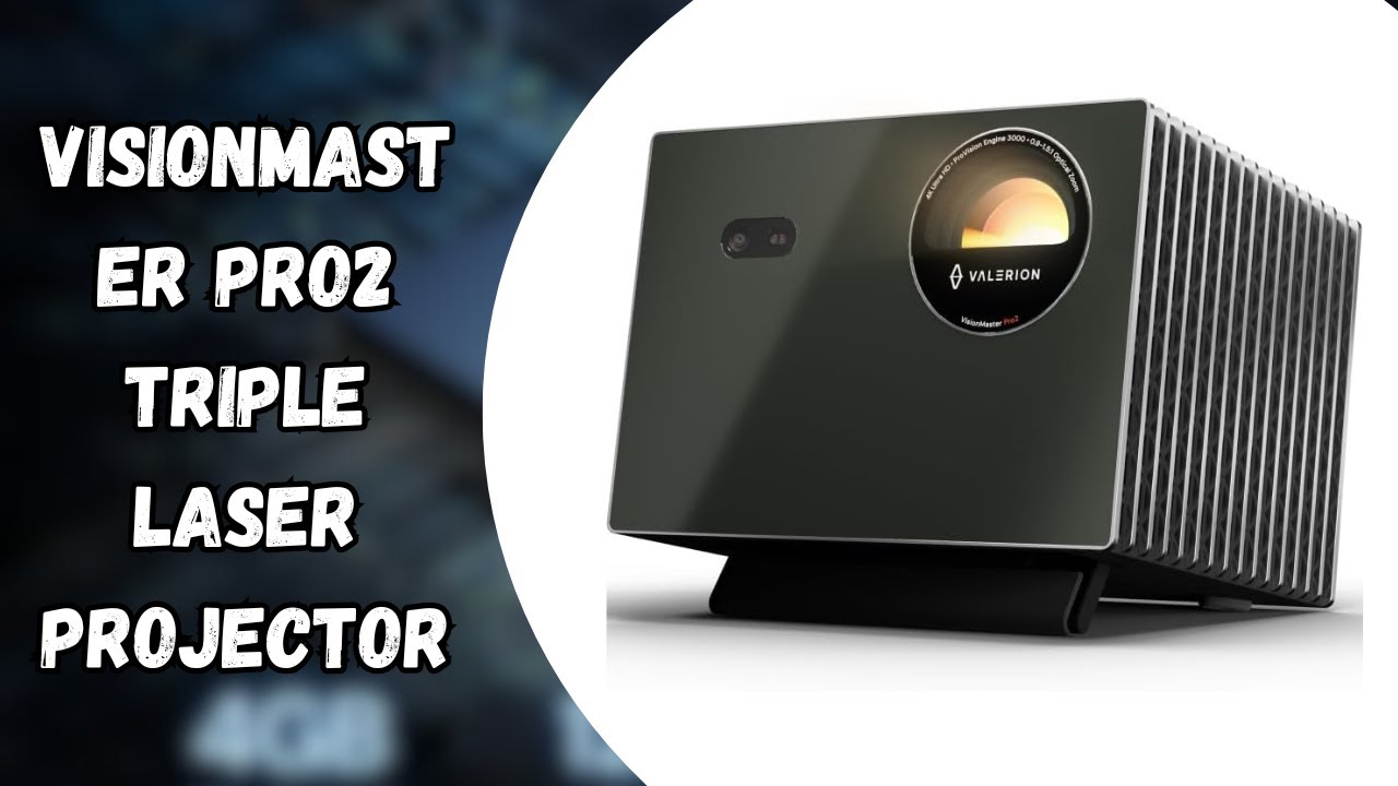 4K Streaming VisionMaster Pro2 Projector with Google TV - Full Review ...