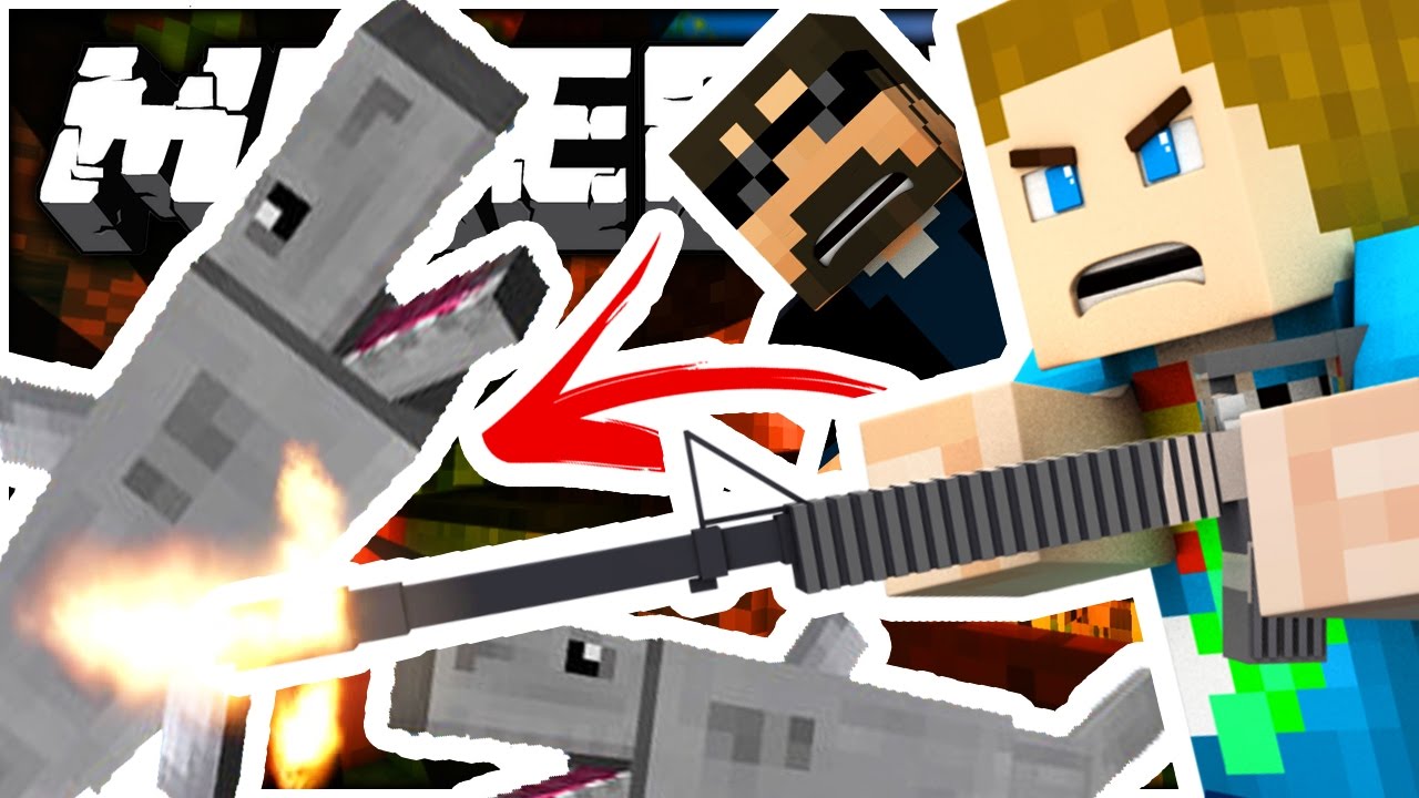 Minecraft | SHOOTING SHARKS W/ SSUNDEE - YouTube