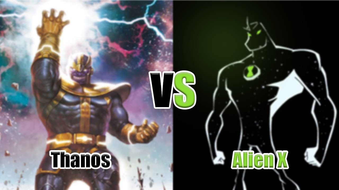 Alien X vs Thanos with Infinity Stones / who will win ? [Short ...