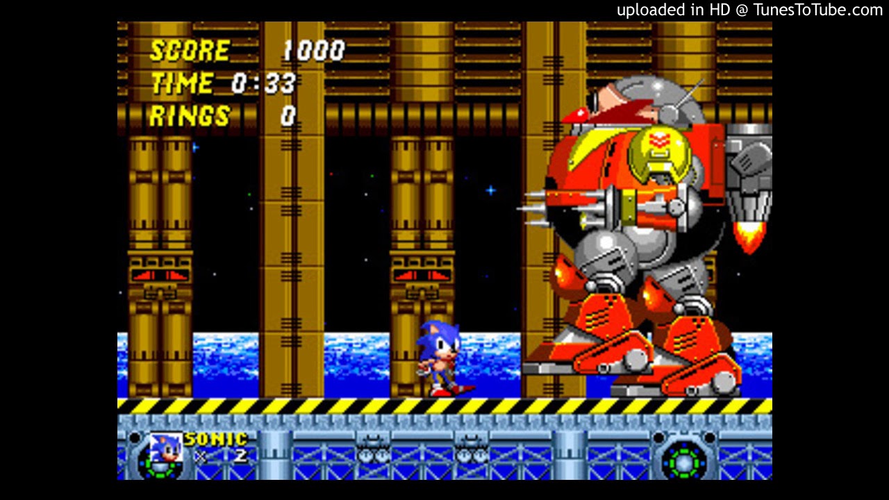 Sonic 2 Final Boss With Sonic 2 Boss Instruments and Beat V.2 - YouTube