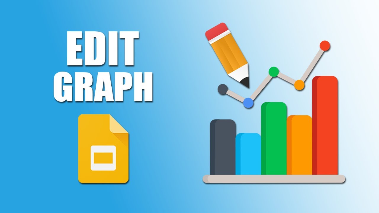 How to edit a graph on google slides presentation - YouTube