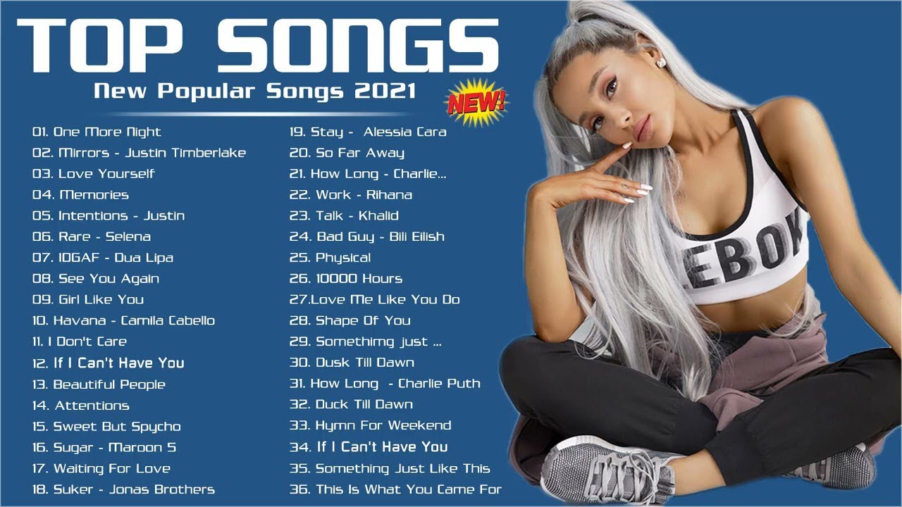 Top Songs 2021 - Best Music Hits 2021 - Best Pop Music Playlist 2021 ...